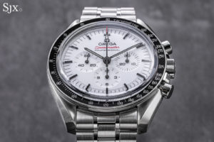 In-Depth: Omega Speedmaster Moonwatch with White Lacquer Dial | SJX Watches