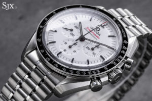 In-Depth: Omega Speedmaster Moonwatch with White Lacquer Dial | SJX Watches
