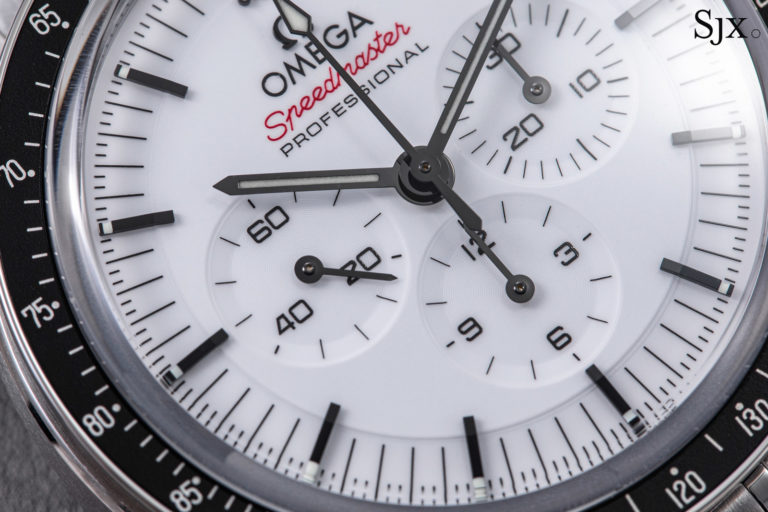 In-Depth: Omega Speedmaster Moonwatch with White Lacquer Dial | SJX Watches