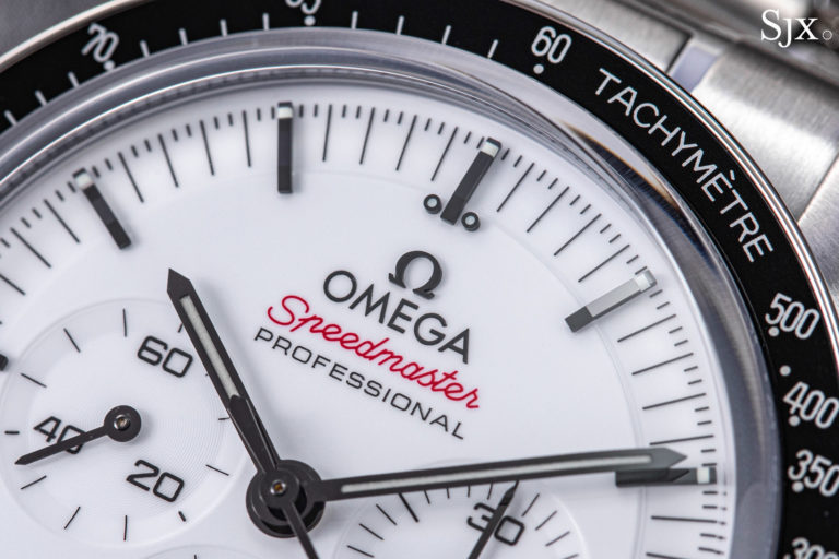 In-Depth: Omega Speedmaster Moonwatch with White Lacquer Dial | SJX Watches
