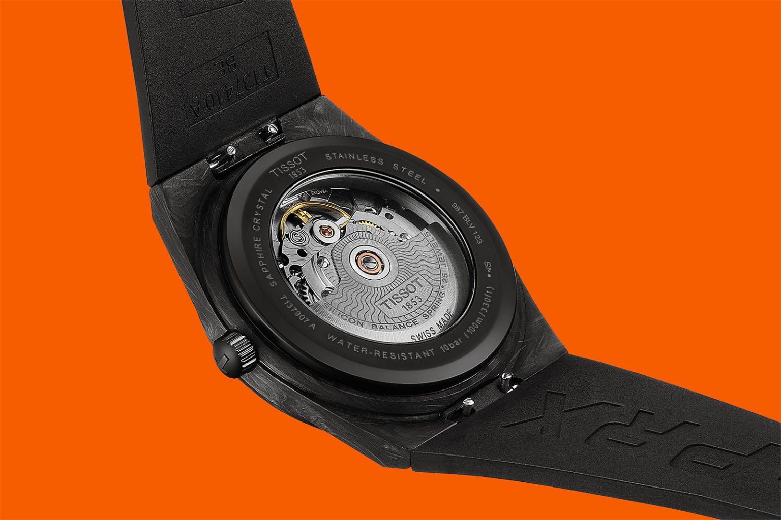 The Tissot PRX 40 Powermatic 80 Arrives in Forged Carbon | SJX Watches