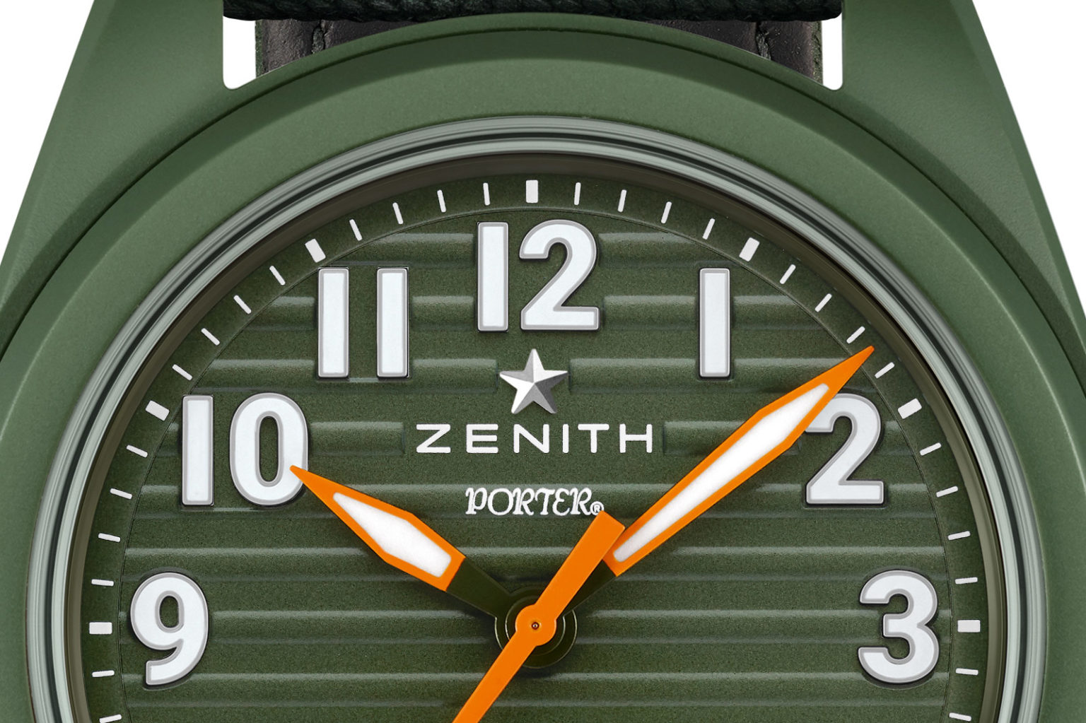 Zenith and Porter-Yoshida Pilot Watches in Green Ceramic | SJX Watches