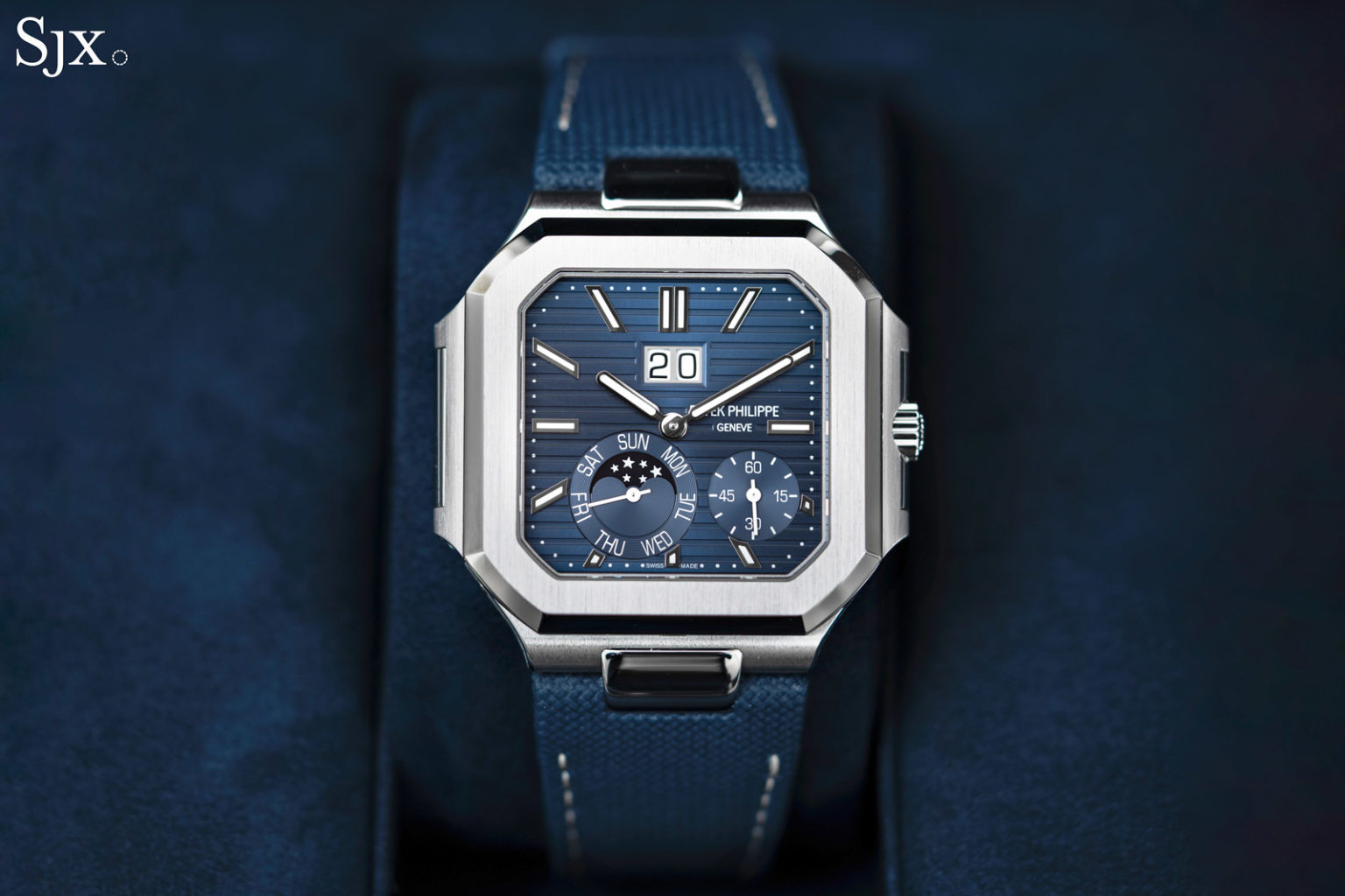 Hands On: Patek Philippe Cubitus Ref. 5821 and Ref. 5822P | SJX Watches