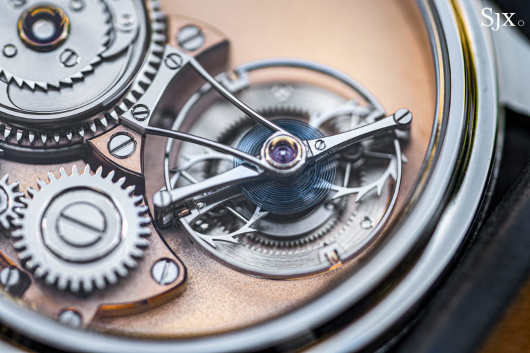 Up Close: Aigaki Debuts with the Direct-Impulse Tourbillon | SJX Watches