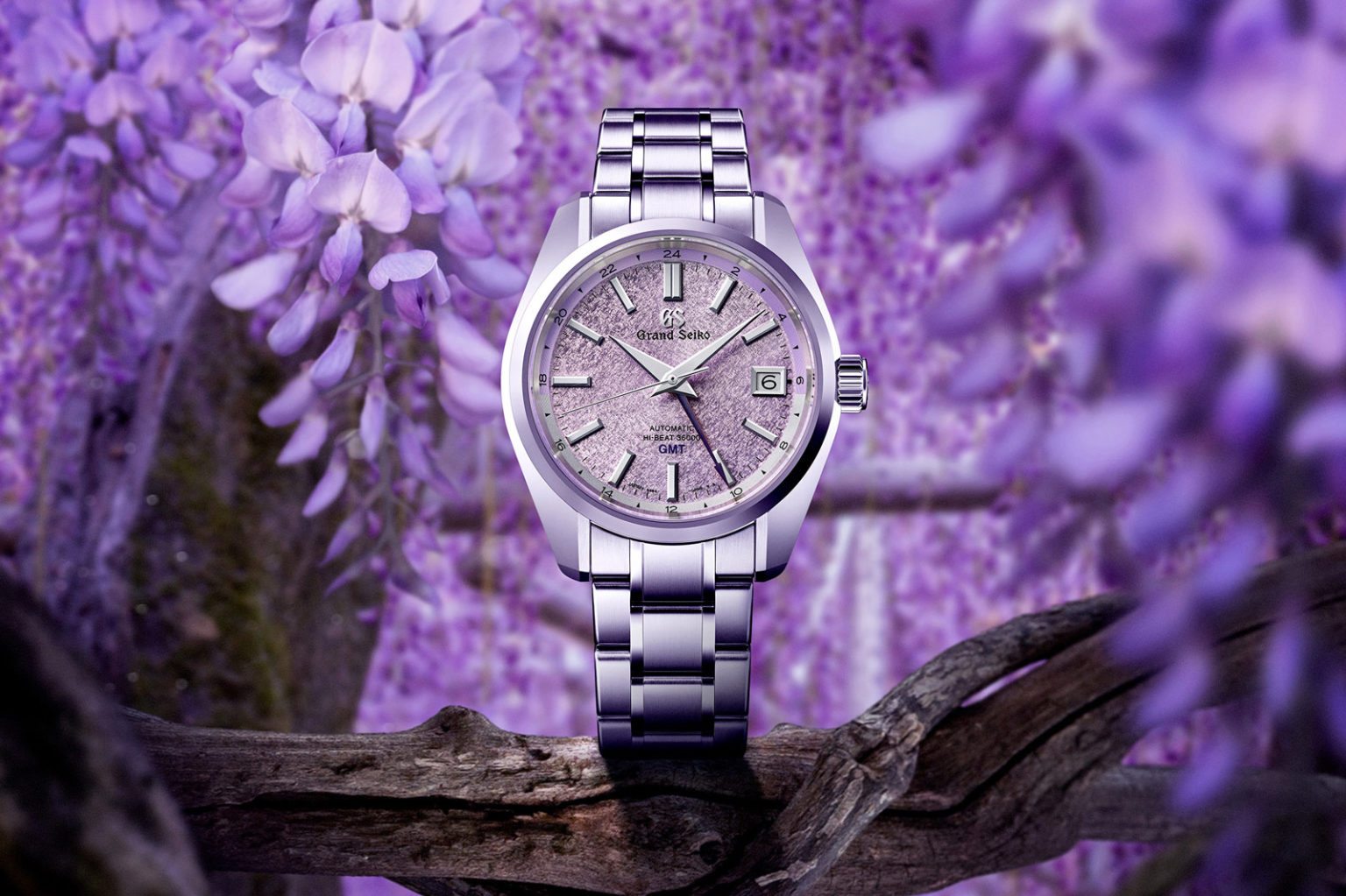 A Grand Seiko 44GS in Purple-Pink Only for Asia | SJX Watches