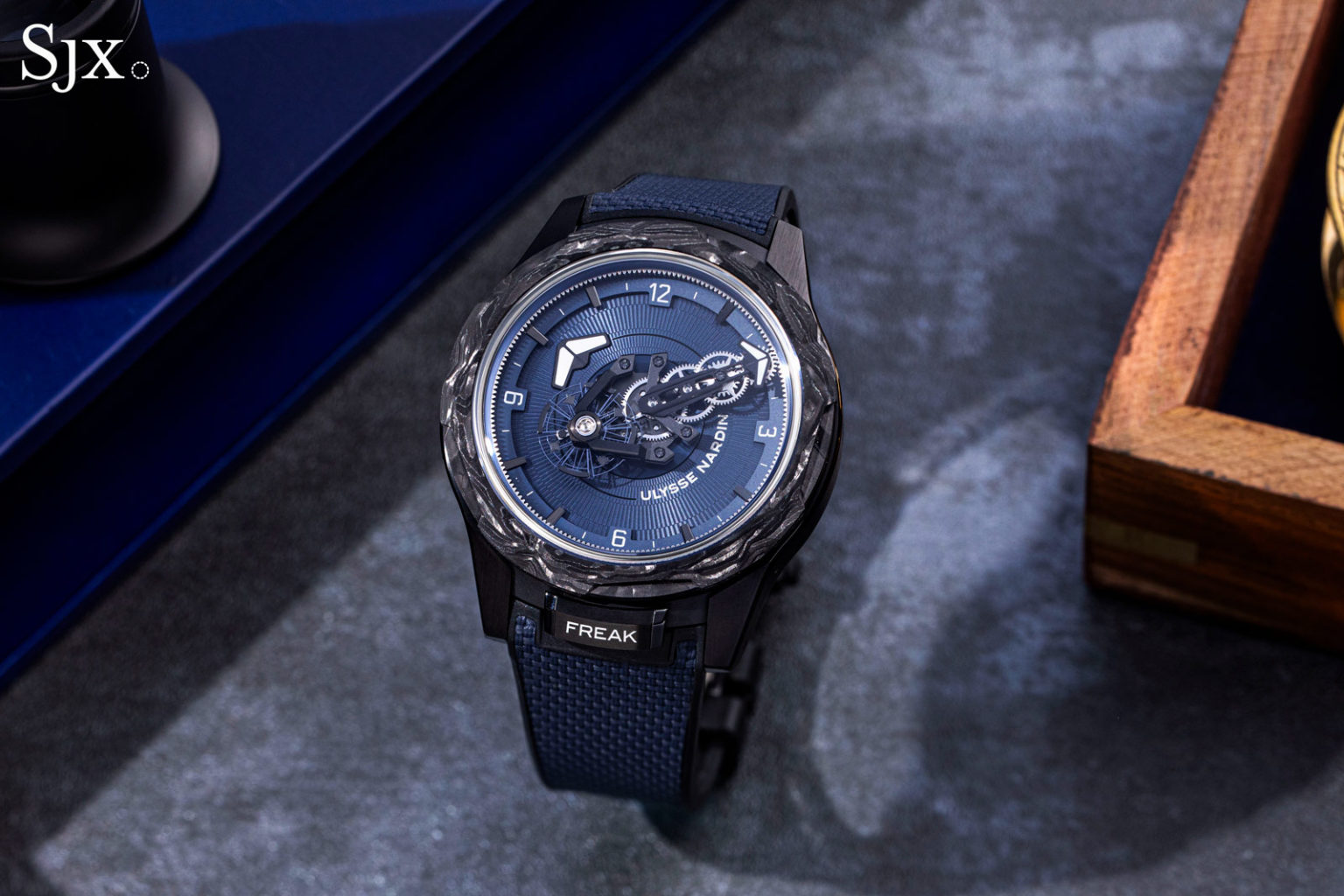 Hands On: Ulysse Nardin Freak One Navy Blue | SJX Watches
