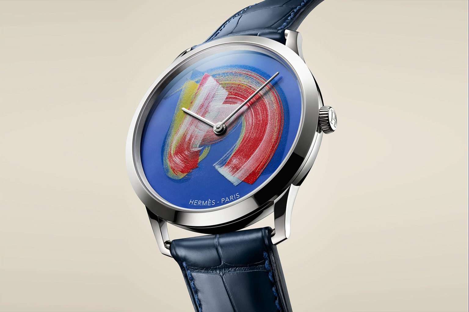 Hermès’ Latest Metiers d’Art Watch is Impressionist Equestrian | SJX ...