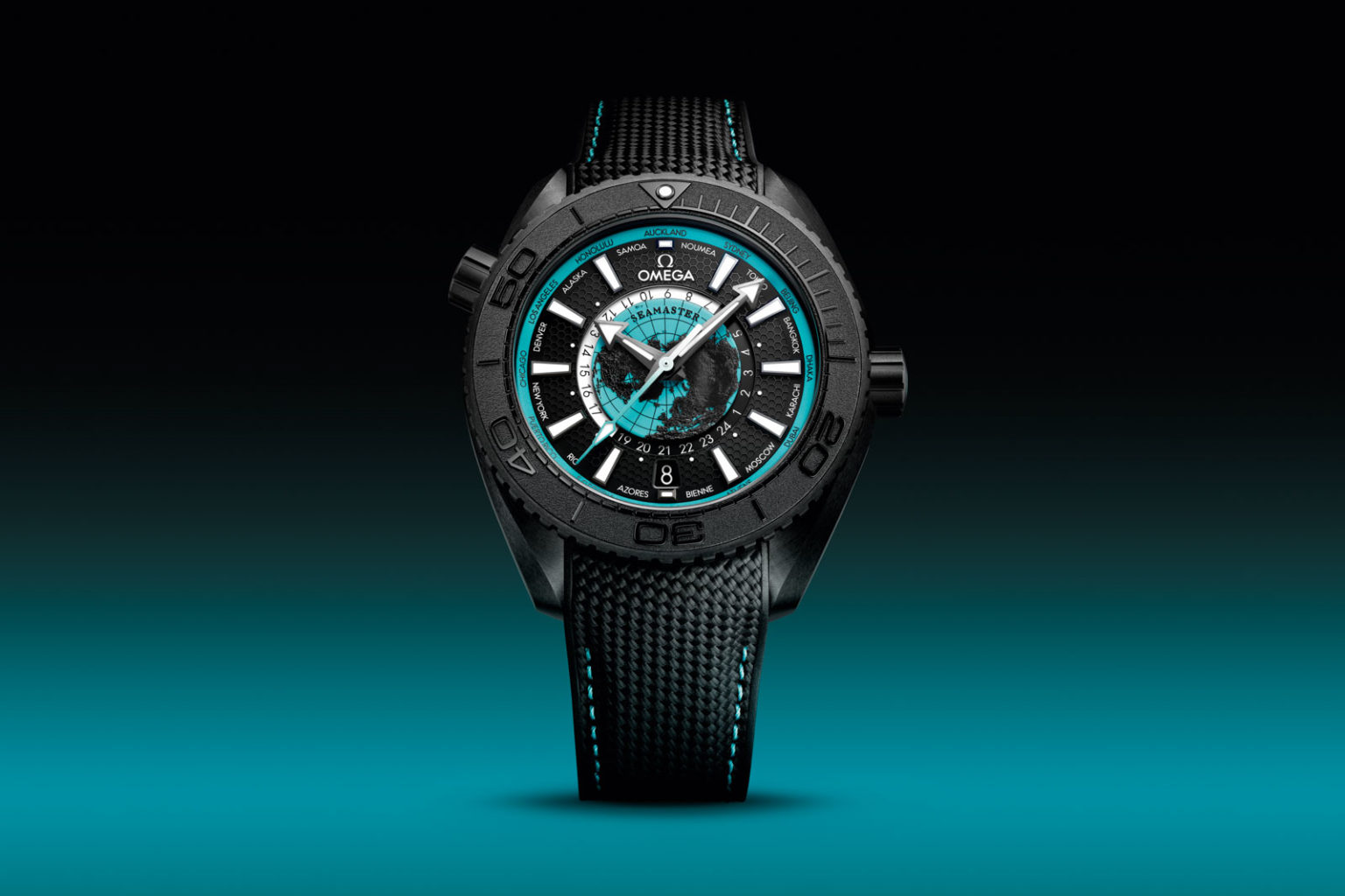 Omega Unveils Seamaster Planet Ocean Worldtimer | SJX Watches