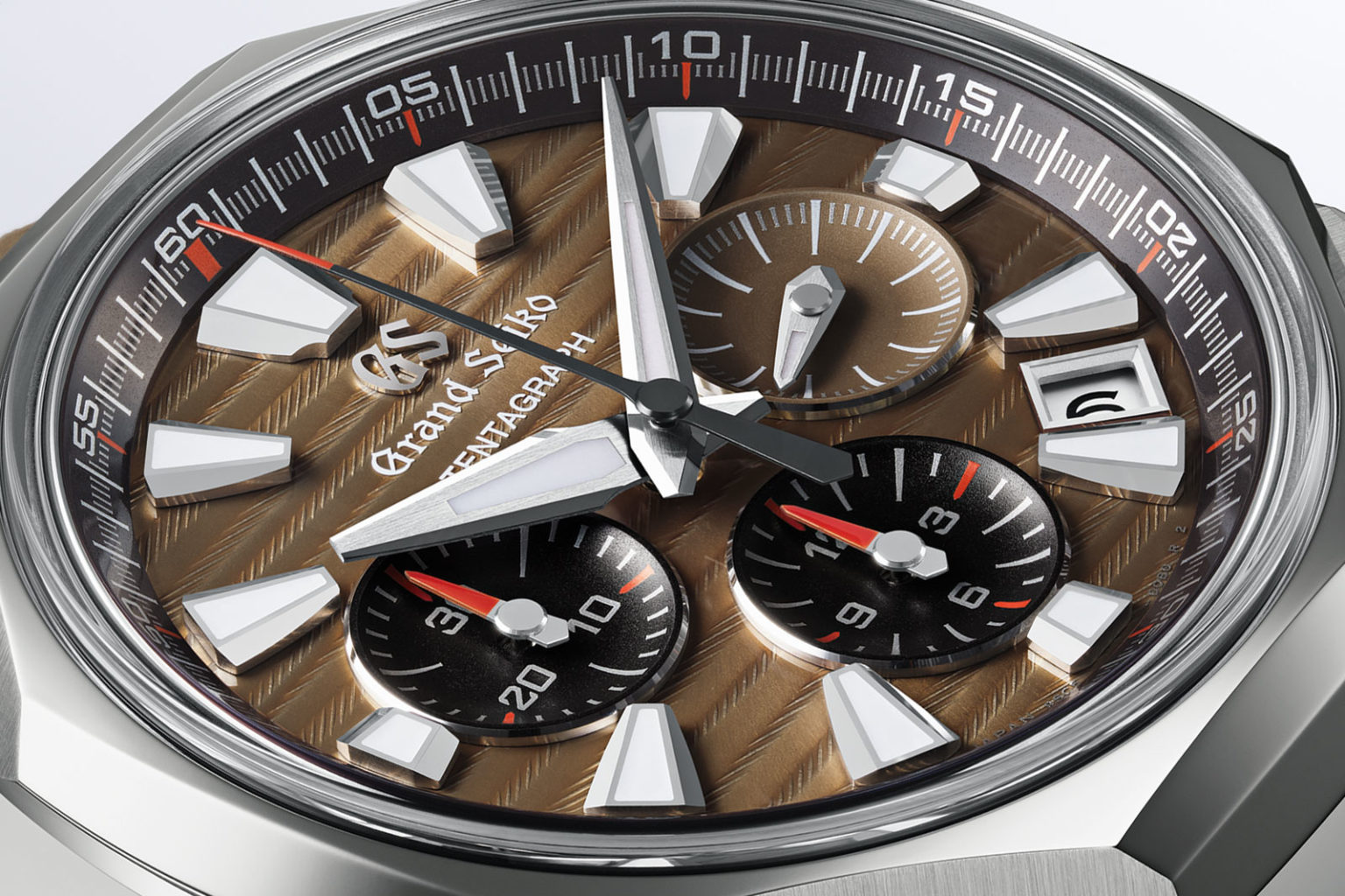 Grand Seiko Debuts the Angular, Sporty Tentagraph Tokyo Lion | SJX Watches