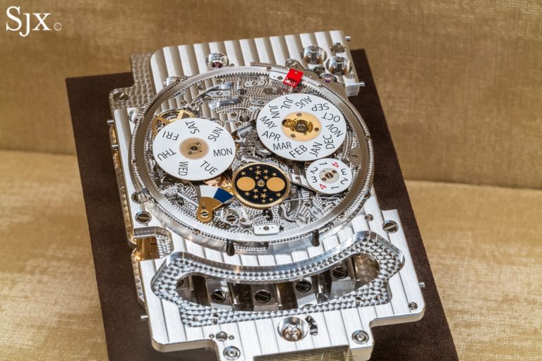 Hands On: Patek Philippe Ref. 27000M Complicated Desk Clock | SJX Watches
