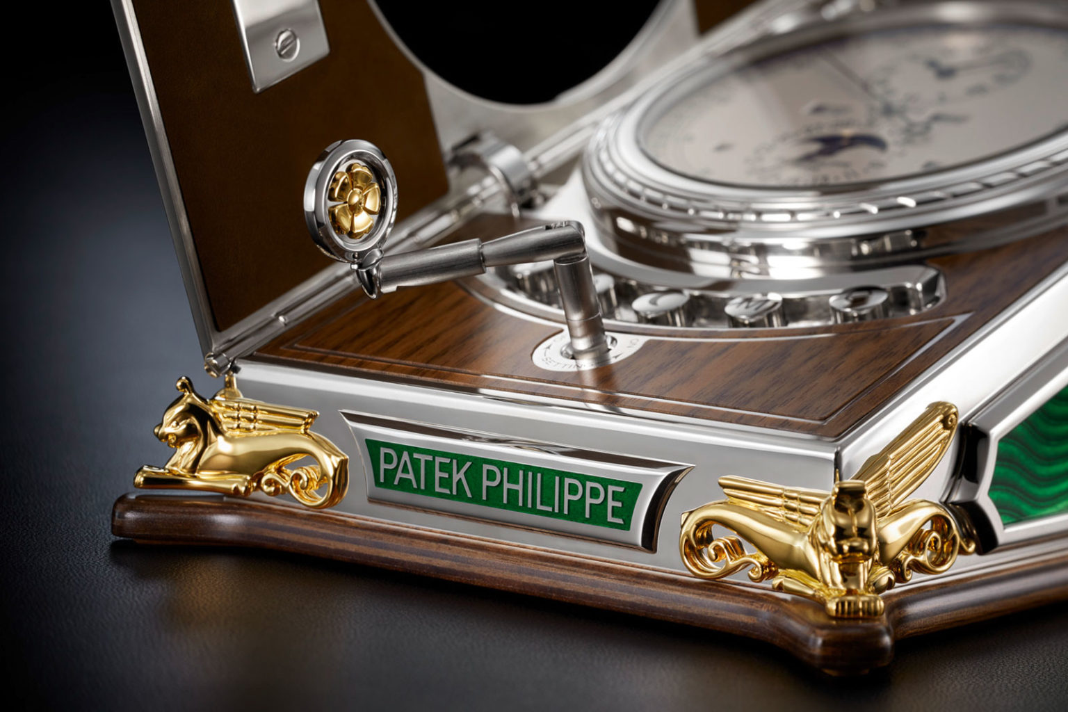 Hands On: Patek Philippe Ref. 27000M Complicated Desk Clock | SJX Watches