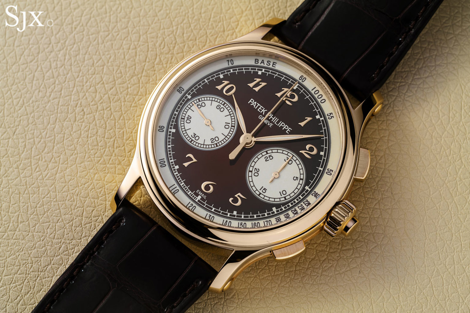 Hands On: Patek Philippe Ref. 5370R Split-Seconds Chronograph Brown ...