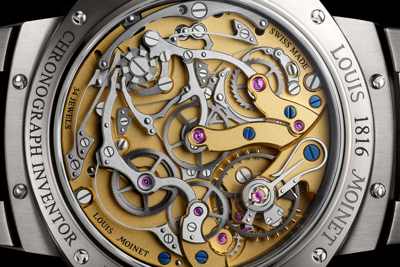 Louis Moinet Debuts New Chronograph Movement in the 1816 | SJX Watches
