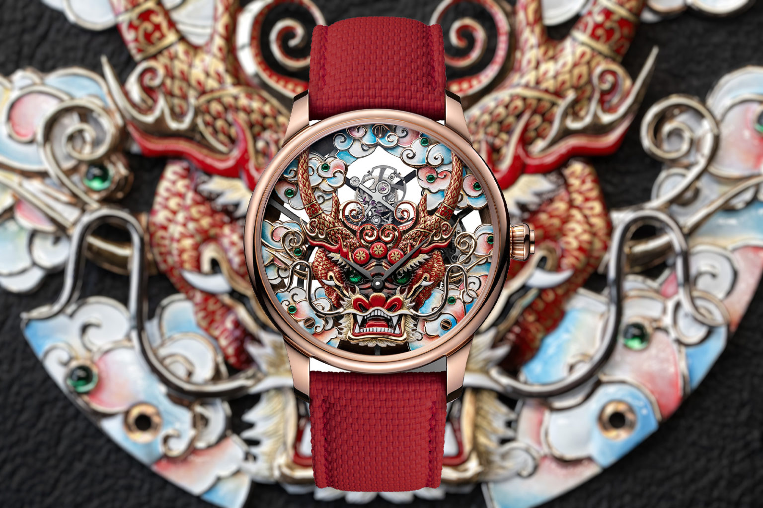 Jaquet Droz’s Chinese Dragon is Three-Dimensional and Skeletonised | SJX Watches