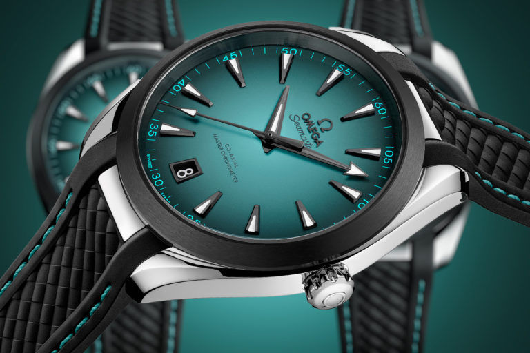 Omega Upgrades the Aqua Terra 150M Turquoise with a Ceramic Bezel | SJX ...
