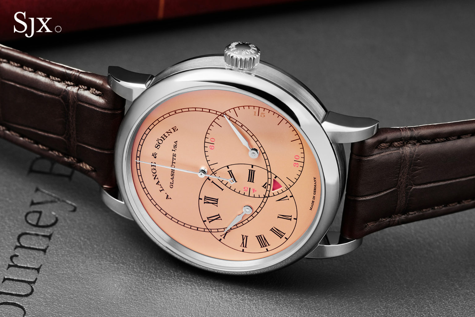 Hands On: A. Lange & Söhne Richard Lange Jumping Seconds Pink Gold Dial ...