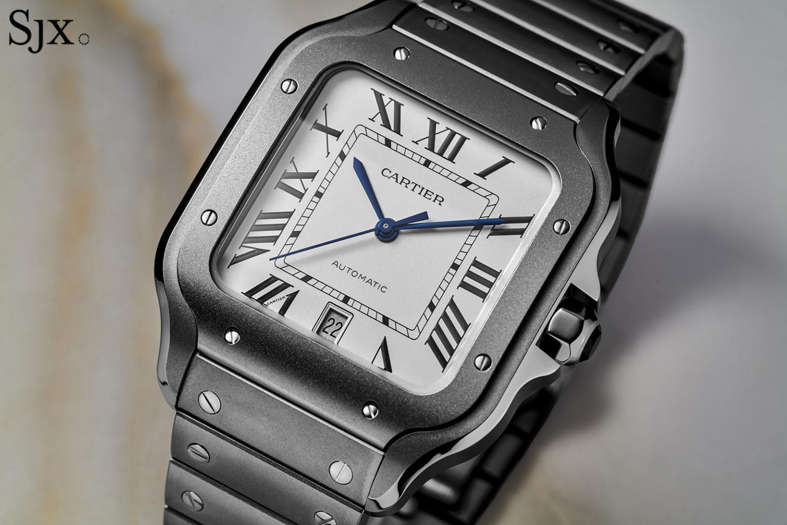 Hands On: The Cartier Santos in End-to-End Titanium | SJX Watches