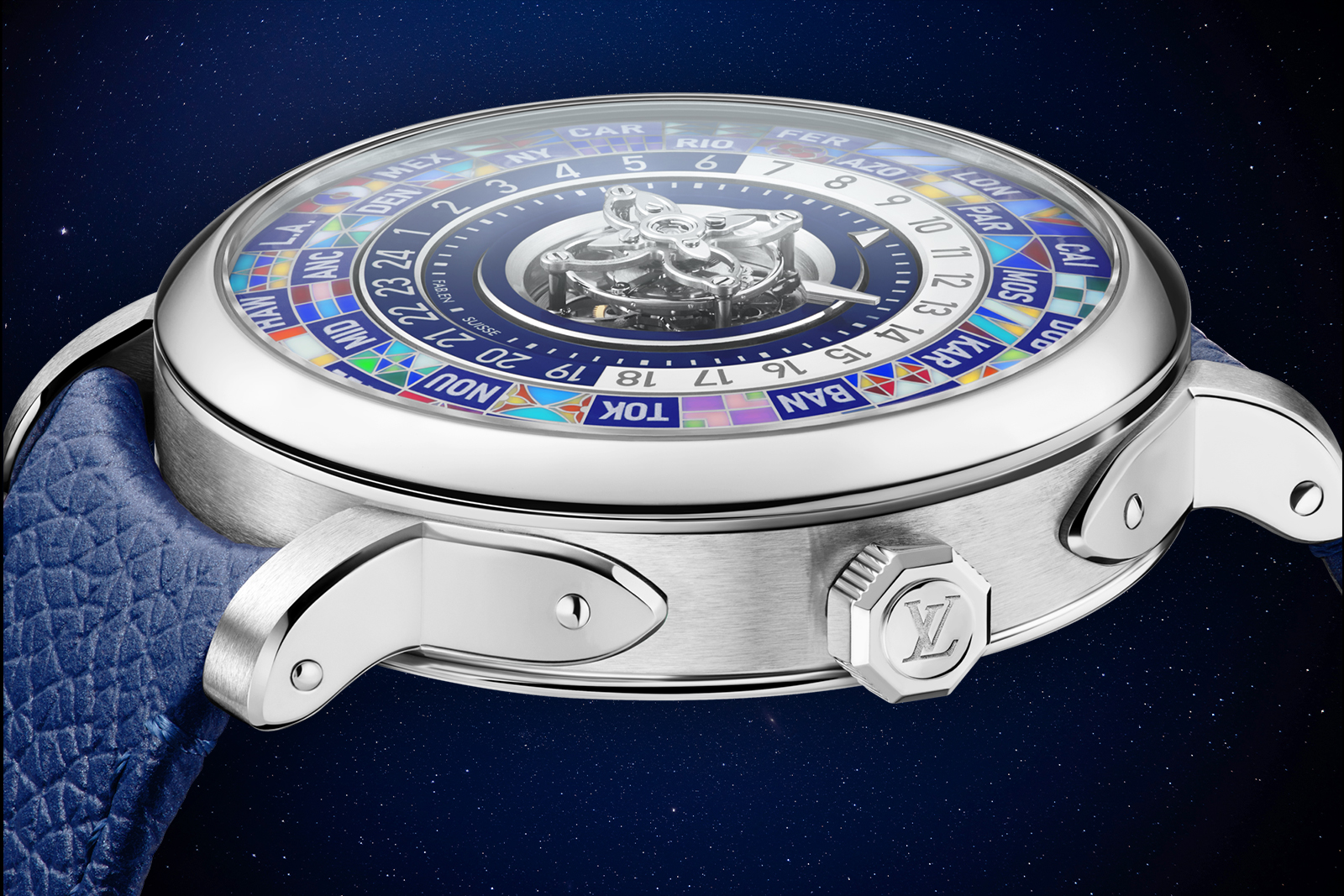 Louis Vuitton Returns Home with the Escale Worldtime | SJX Watches